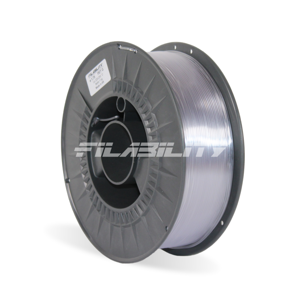 PETG TRANSPARENT / 1kg - FILABILITY